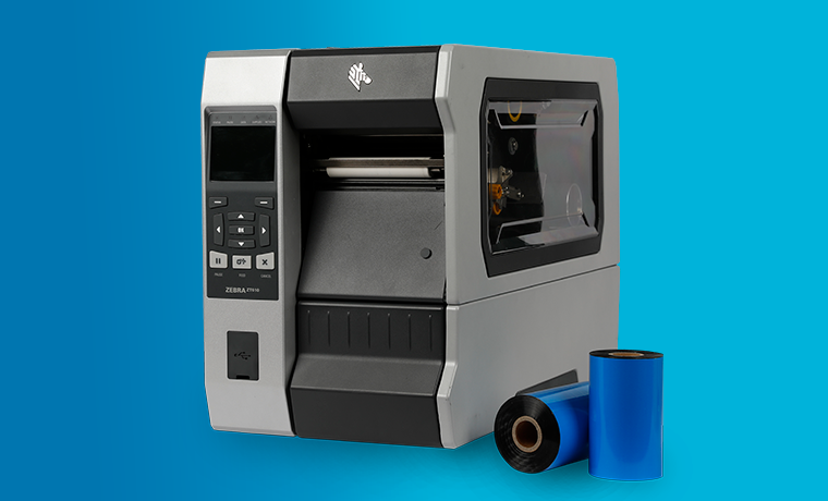 How To Load Ribbon into an Industrial Printer - Barcode Blog