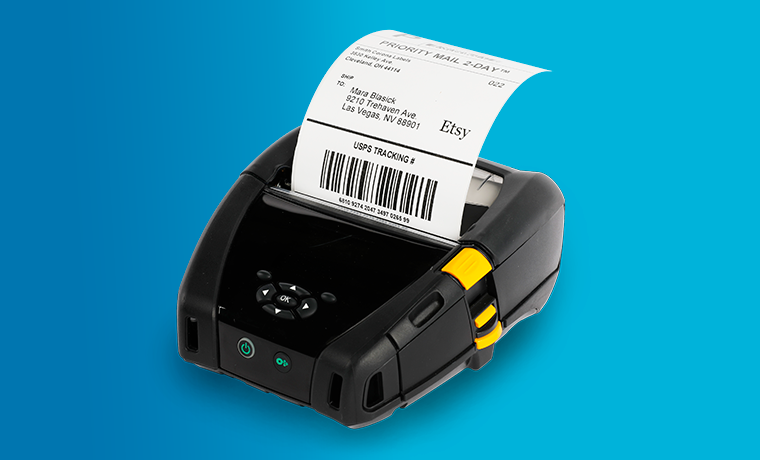 How To Load & Calibrate a Zebra ZQ630 - Barcode Blog