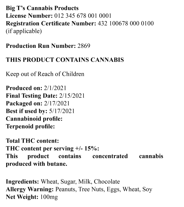 Nevada Cannabis Compliance Labels - Barcode Blog