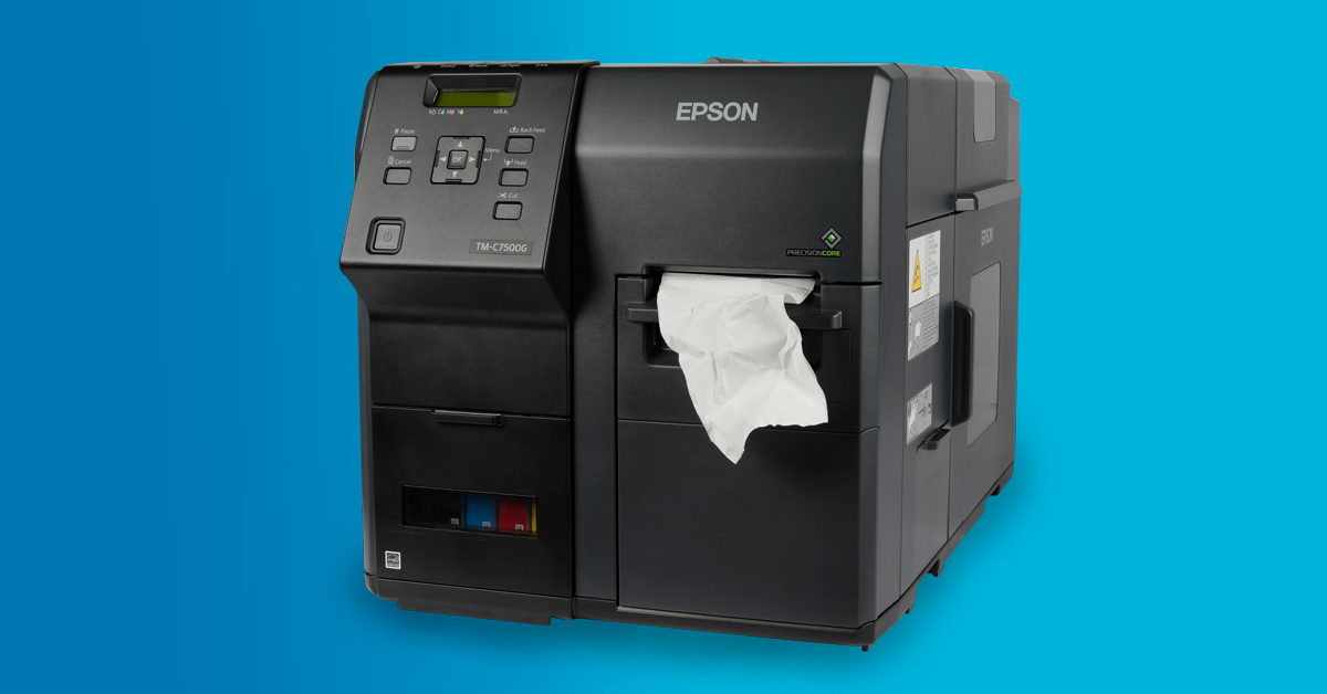 How To Load Labels into An Epson C6500AU - Barcode Blog
