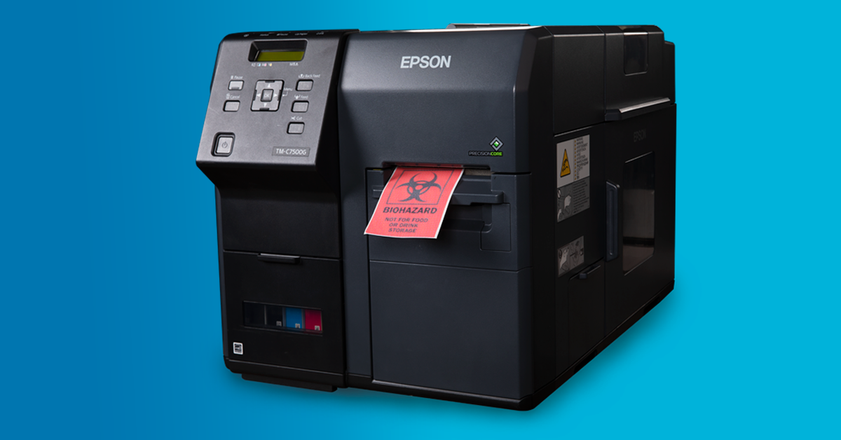 How To Load Labels into An Epson C6500AU - Barcode Blog