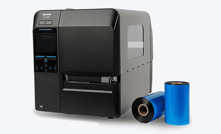 How to Load Ribbon into a SATO CL4NX - Barcode Blog