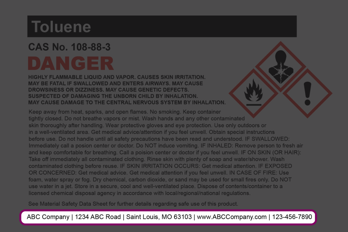 What Are the GHS Labeling Requirements?