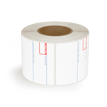 CAS 58mm x 60mm UPC Ingredient Scale Labels - Ships Same Day
