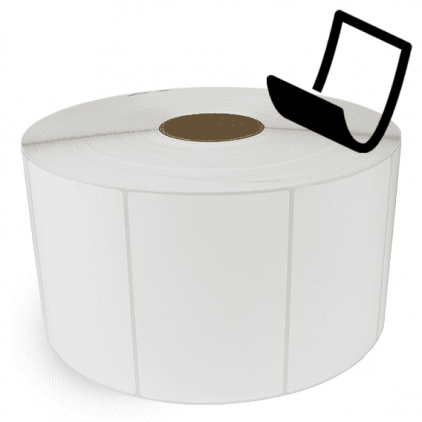 6" x 4" Blockout - Thermal Transfer Labels - 3" Core / 12" Outer ...