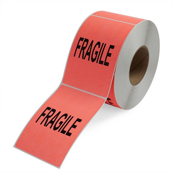 4x6 Pre-Printed (Fragile) Labels - Lowest Prices Online