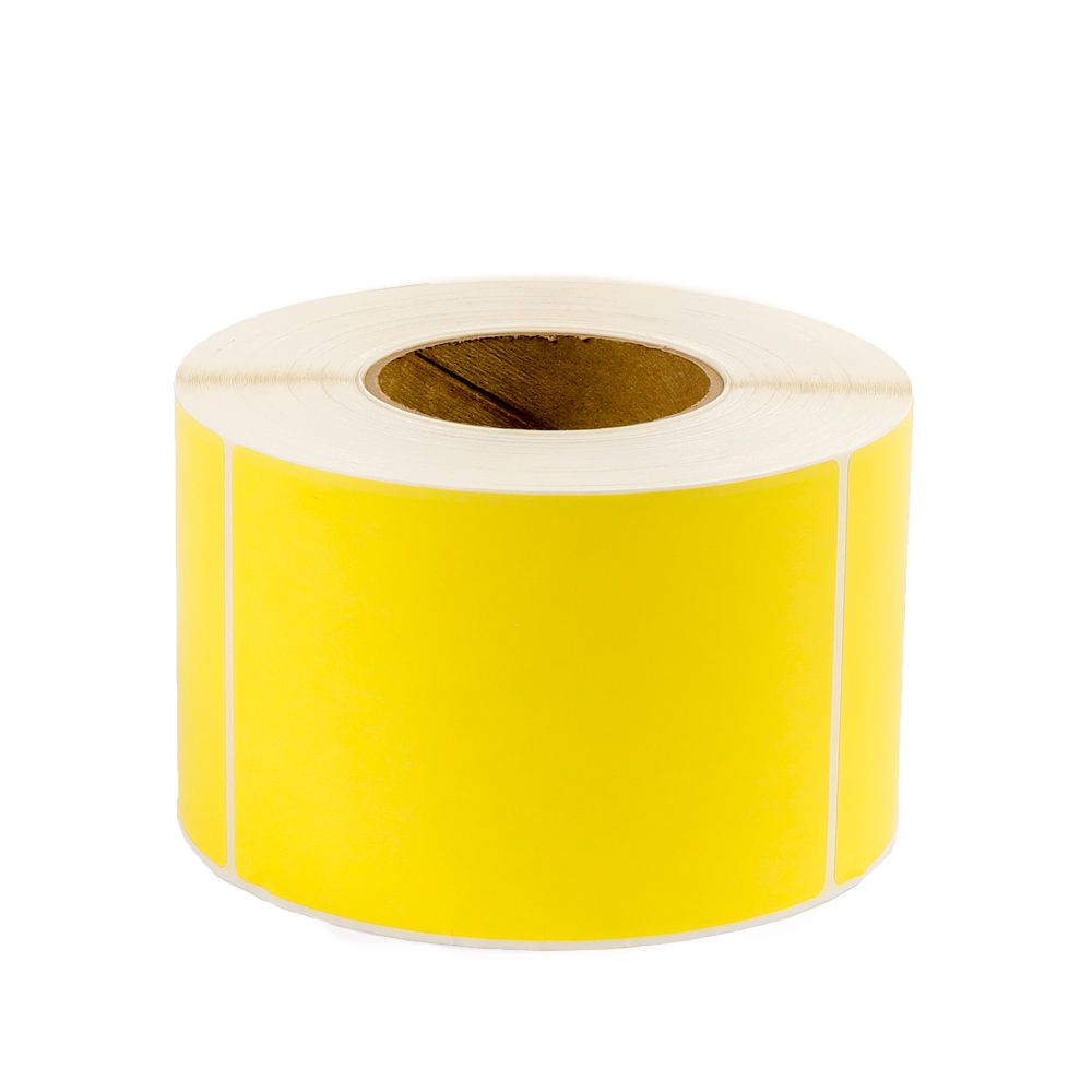 4x6 Yellow - Thermal Transfer Labels - 3" Core - Lowest Prices Online