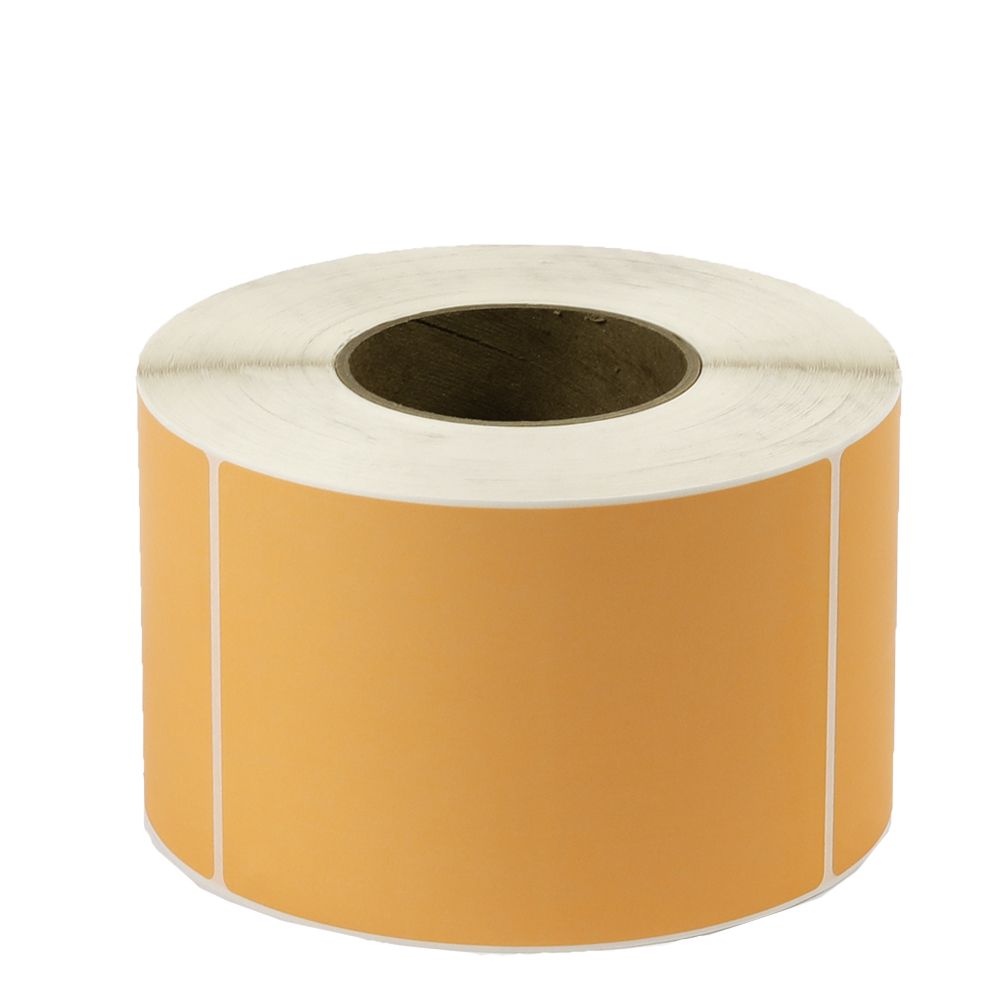 4x6 Orange - Thermal Transfer Labels - 3" Core - Lowest Prices Online