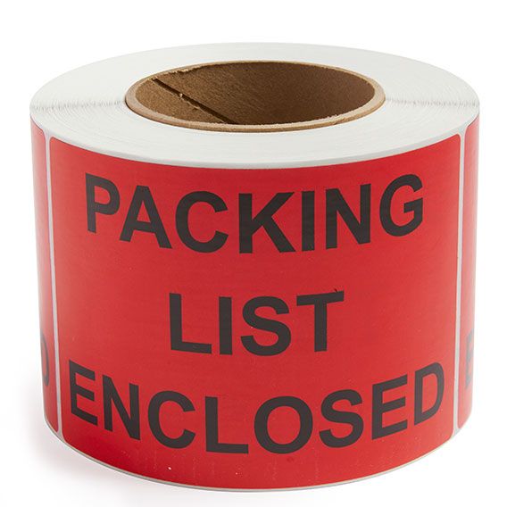 4x6 Pre-Printed (Packing List) Labels - Lowest Prices Online