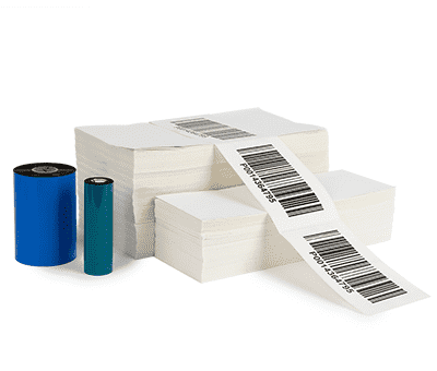 4x6 Direct Thermal Labels - 2" UPS Tab - 1" Core