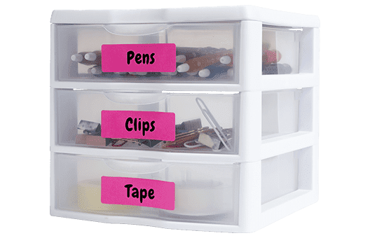 Storage Bin Labels - High Quality Sheet Labels