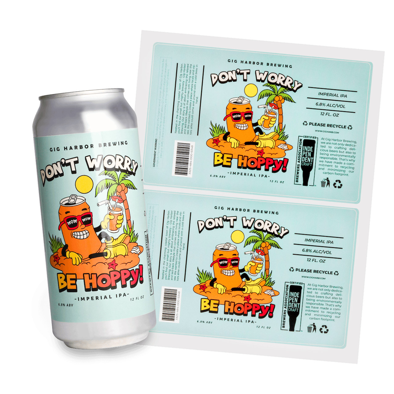 Custom Beer Can Labels | Quality Labels, Great Prices