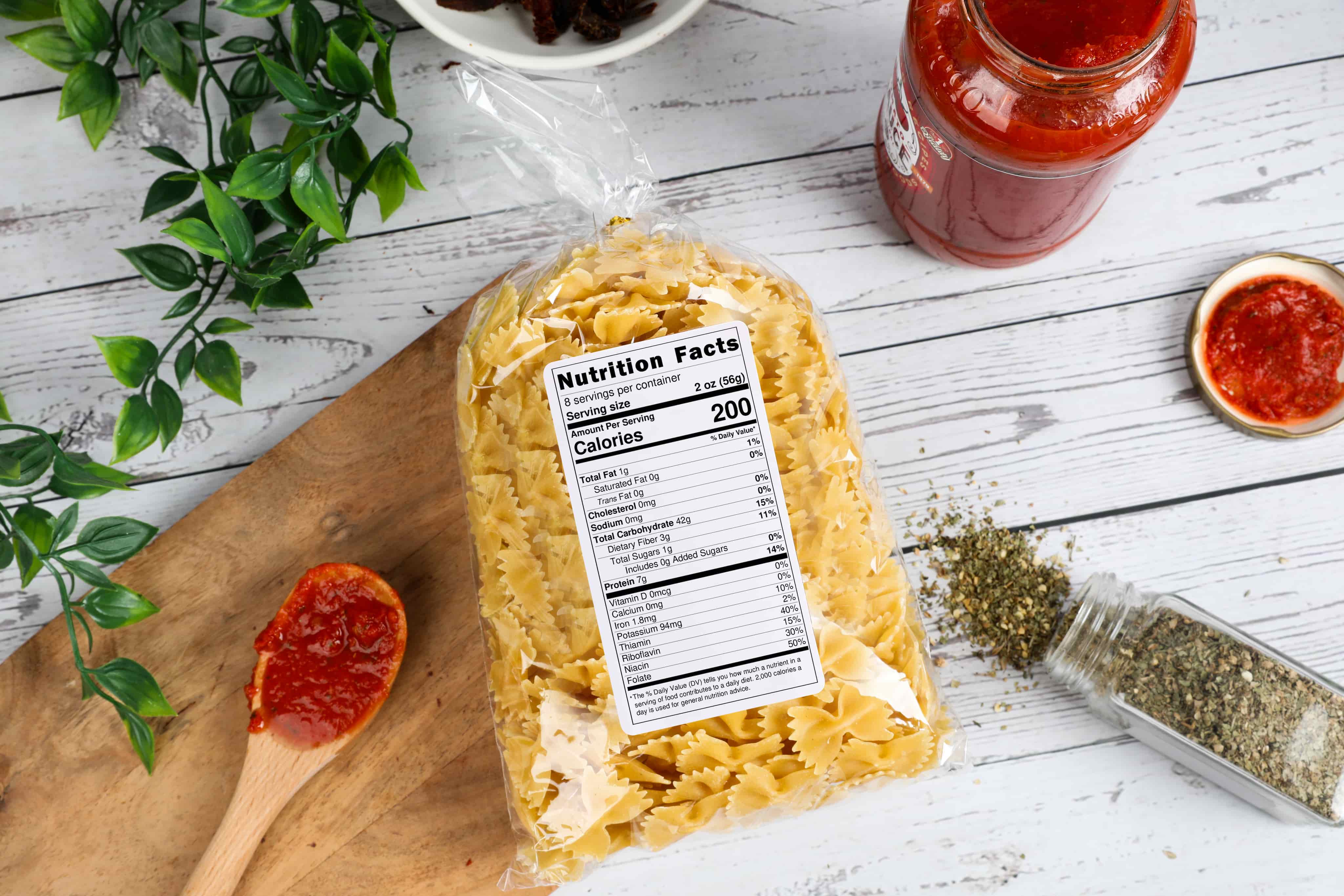 Custom Nutrition Labels | High Quality, Great Prices