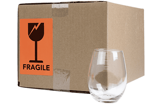 Fluorescent Red Labels - High Quality Sheet Labels